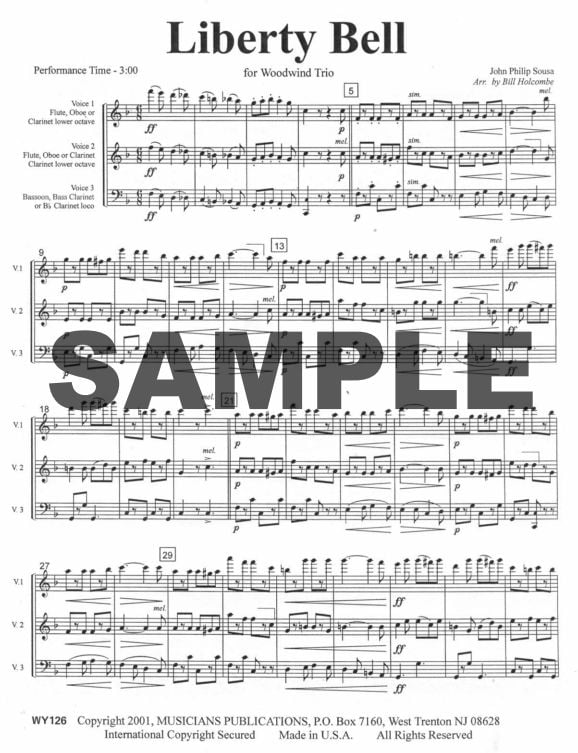 Buy Liberty Bell Online at $10 - Flute World