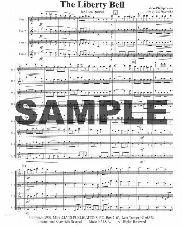 Buy Liberty Bell, The Online at $12 - Flute World