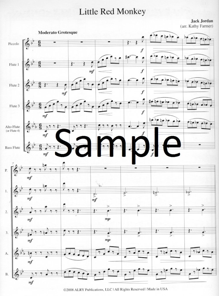 Buy Little Red Monkey Online at $22 - Flute World