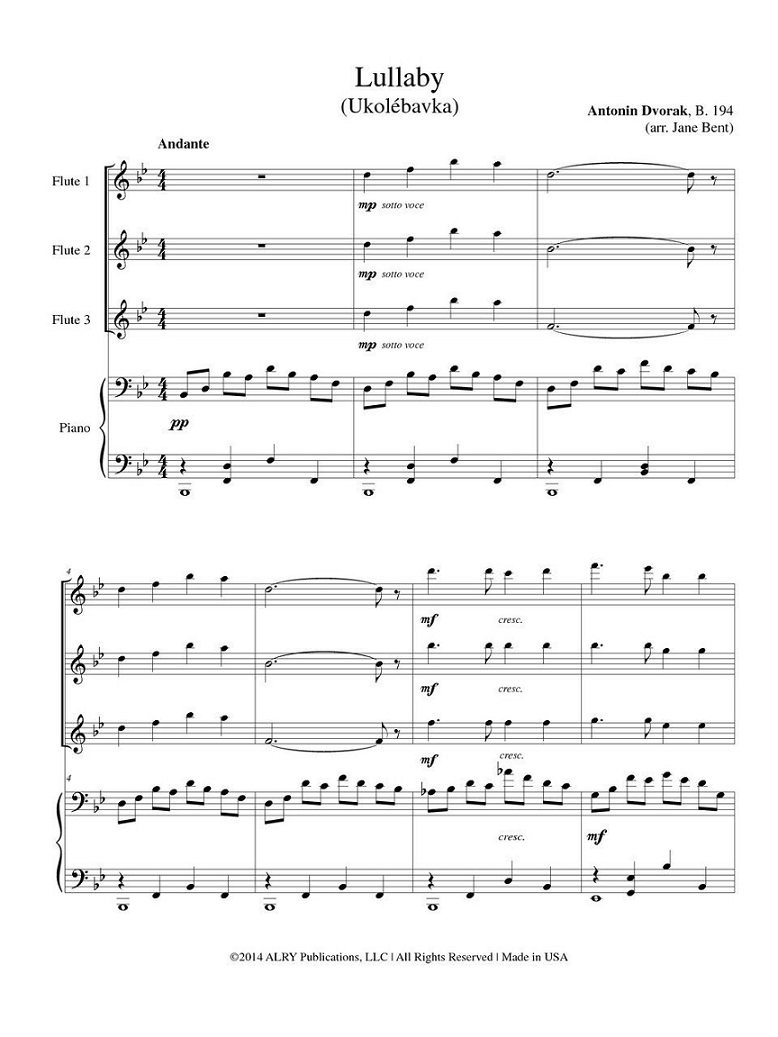 Buy Lullaby Online at $17 - Flute World