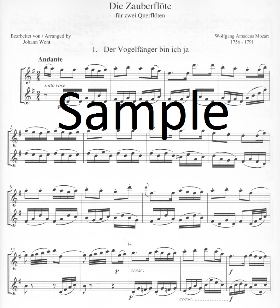 Buy Magic Flute (score form) Online at $19.99 - Flute World