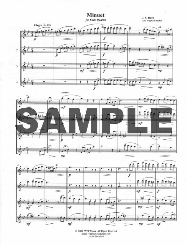 Buy Minuet Online at $12 - Flute World