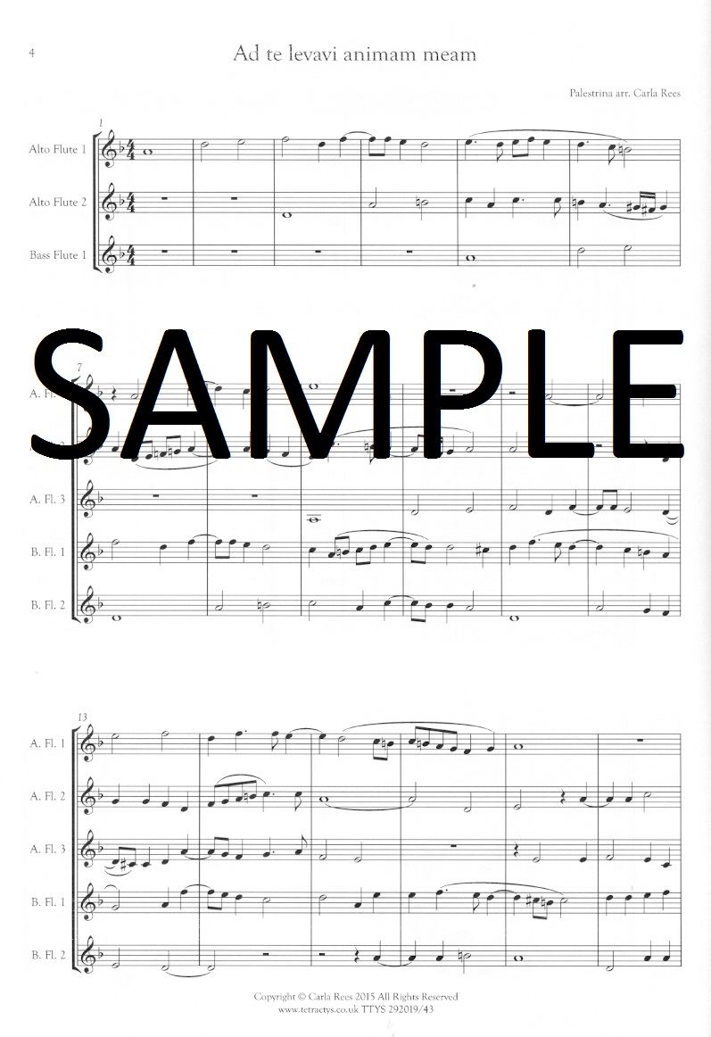 Buy Music for Five - Five Pieces Arranged for Five Low Flutes Online at ...