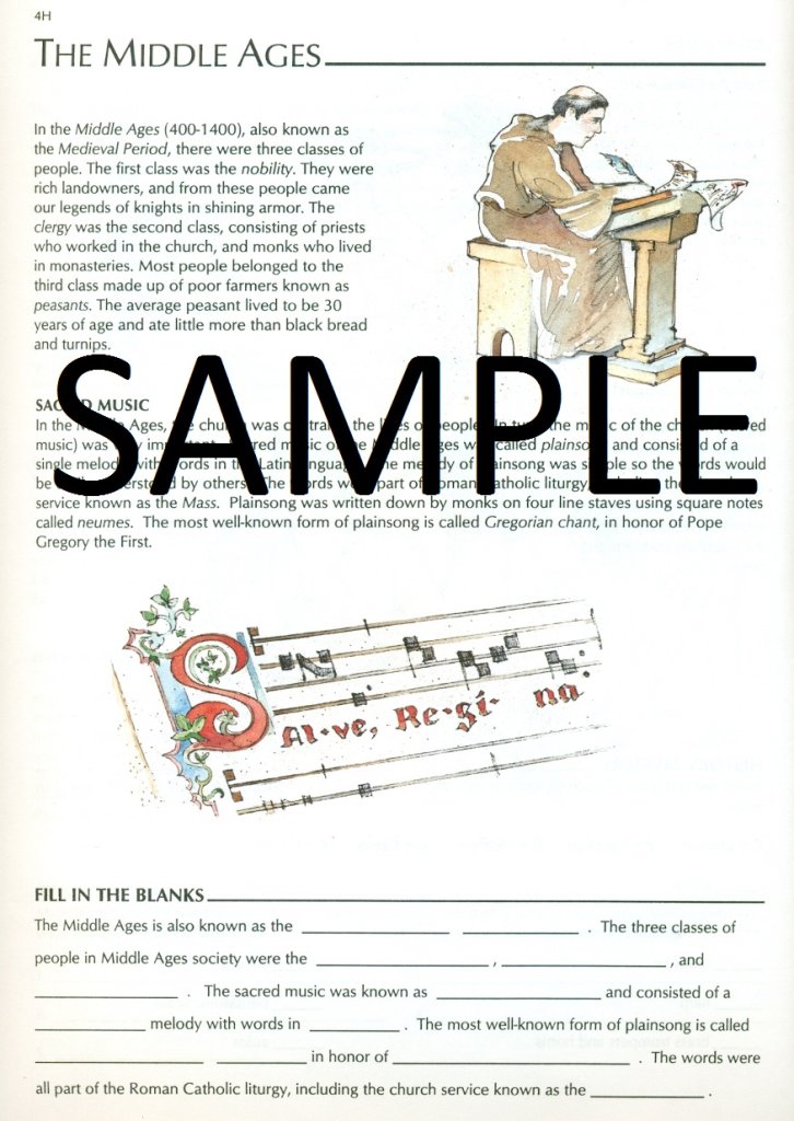 Buy Music Theory & History Workbook -Standard of Excellence (Book 1 ...