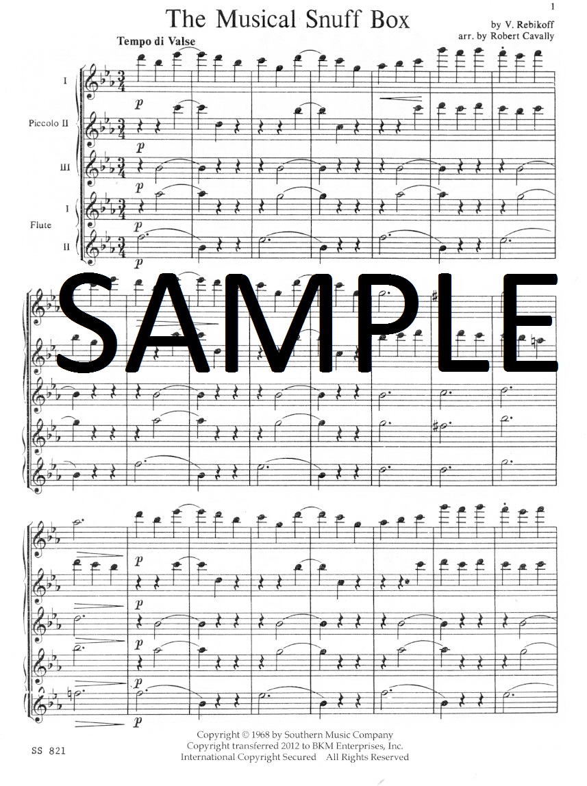 Buy Musical Snuff Box Online at $13.5 - Flute World