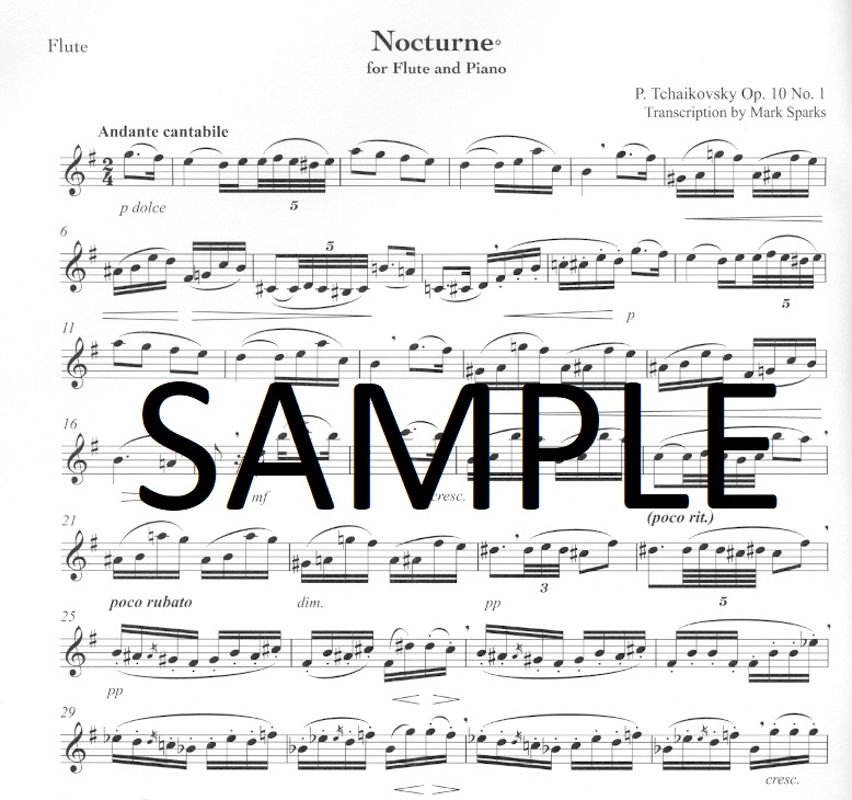 Buy Nocturne and Humoresque Op10 Online at $13.35 - Flute World