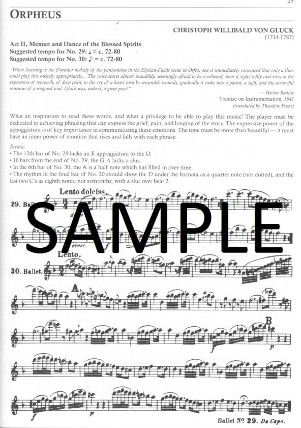 Buy Orchestral Excerpts for Flute with Piano Accompaniment Online at ...
