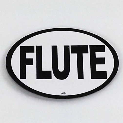 Buy Oval Flute Magnet Online at $2.49 - Flute World
