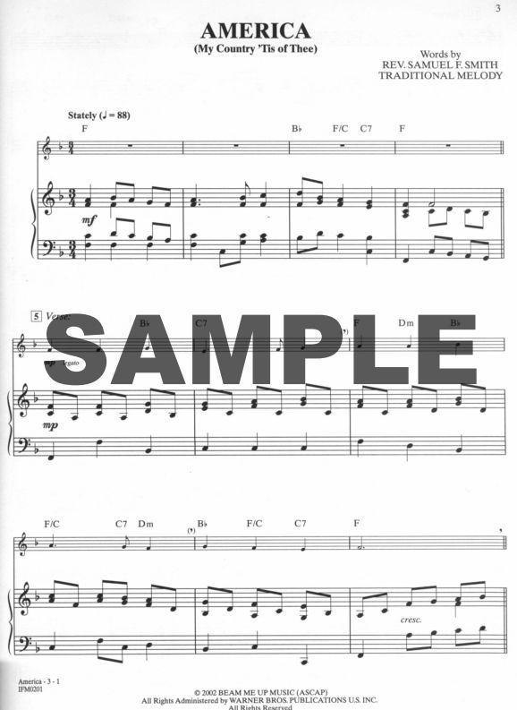 Buy Patriotic Instrumental Solos (Piano Accompaniment) Online at $10.99 ...