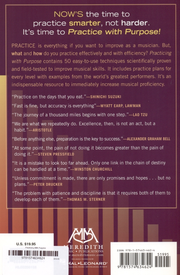 Buy Practicing With Purpose Online at $19.95 - Flute World