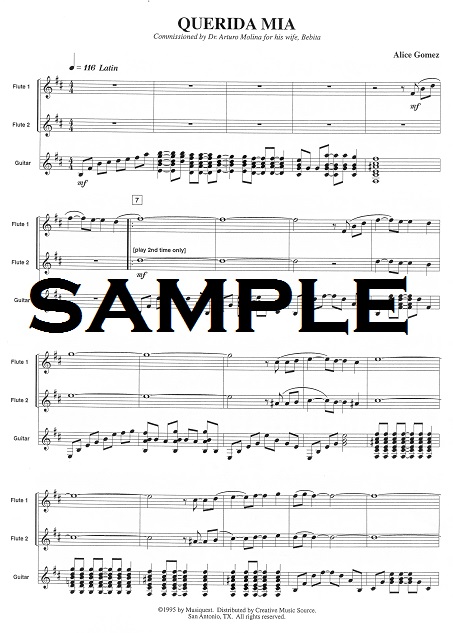 Buy Querida Mia Online at $11 - Flute World