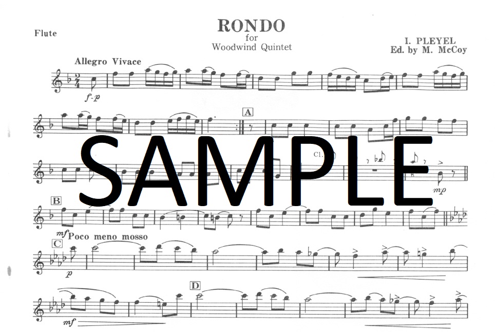 Buy Rondo (parts) Online at $12 - Flute World