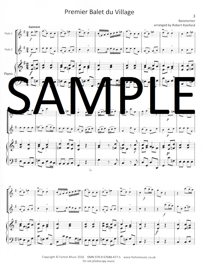 Buy Selected Duets for Two Flutes and Piano (Book 2) Online at $19.95 ...