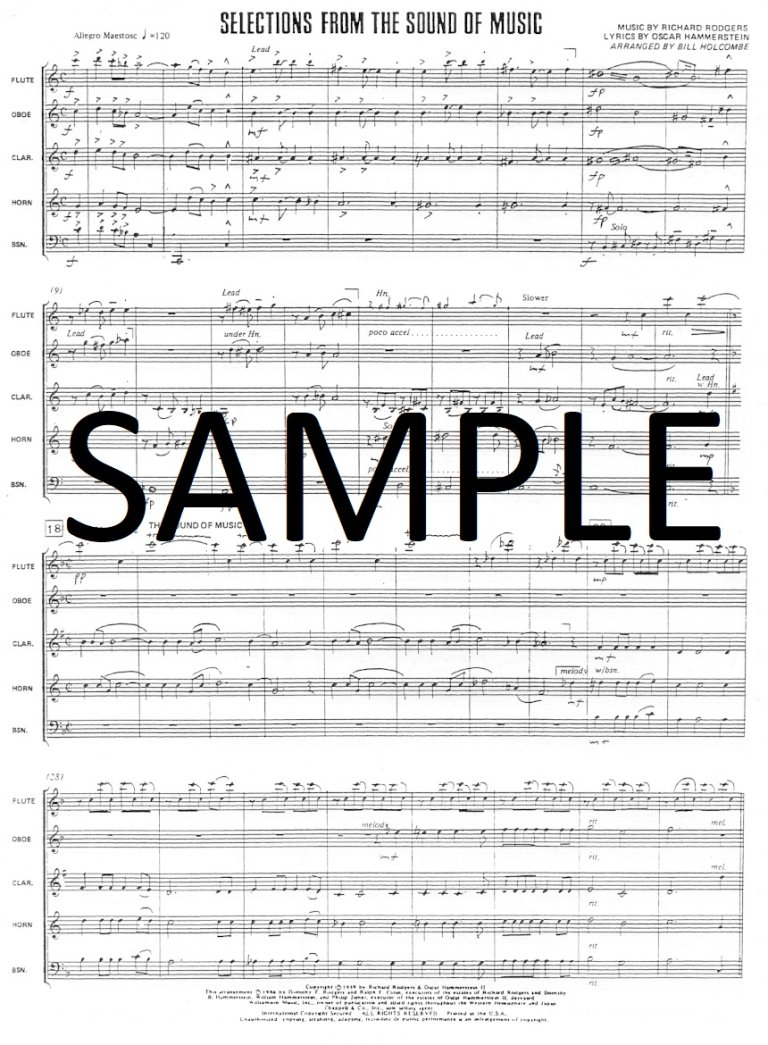 Buy Selections from Sound of Music Online at $25 - Flute World