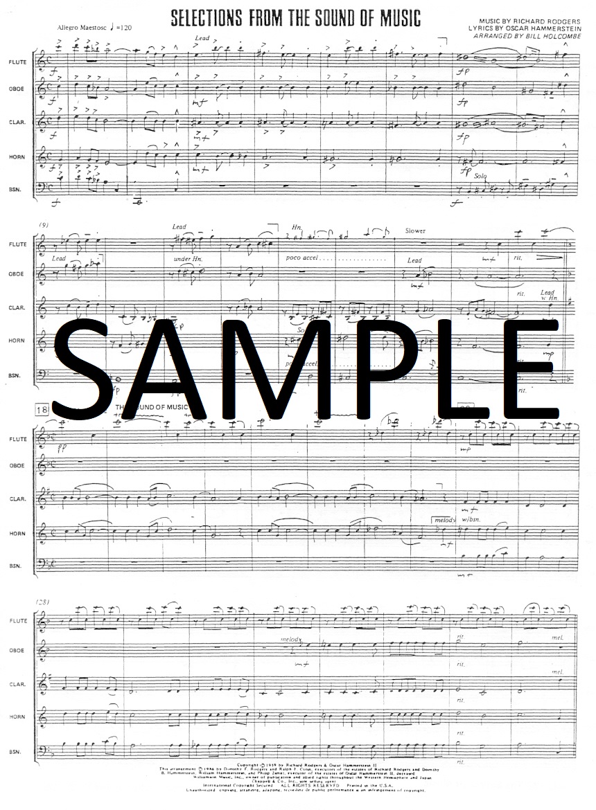 Buy Selections from Sound of Music Online at $25 - Flute World