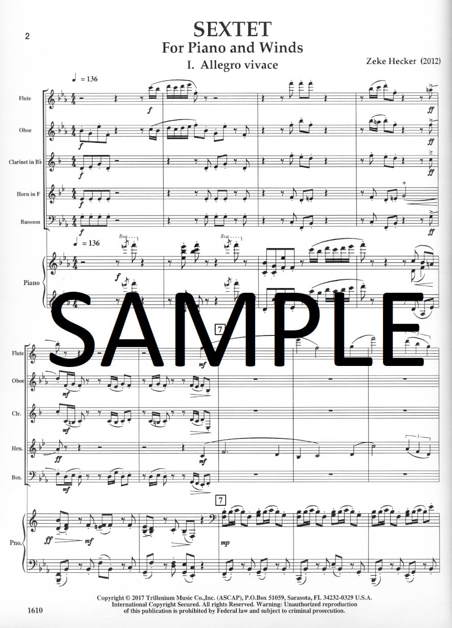 Buy Sextet Online at $100 - Flute World