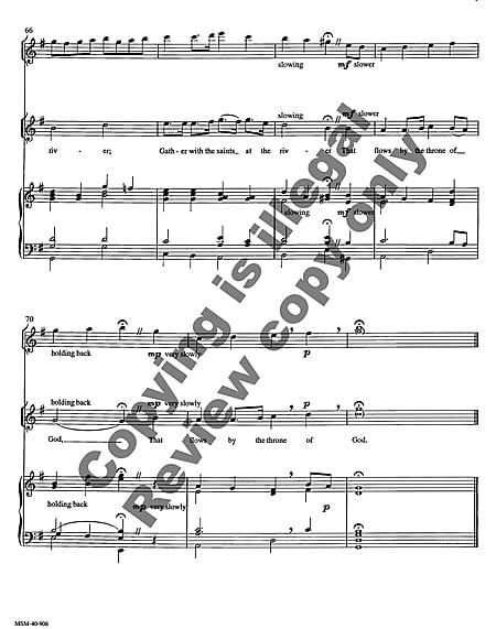 Buy Shall We Gather At The River Online at $13 - Flute World