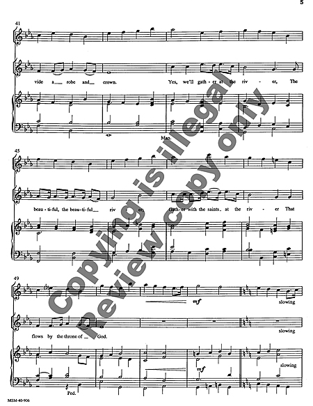 Buy Shall We Gather At The River Online at $13 - Flute World