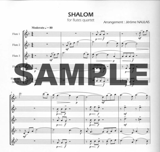 Buy Shalom Online at $24.95 - Flute World