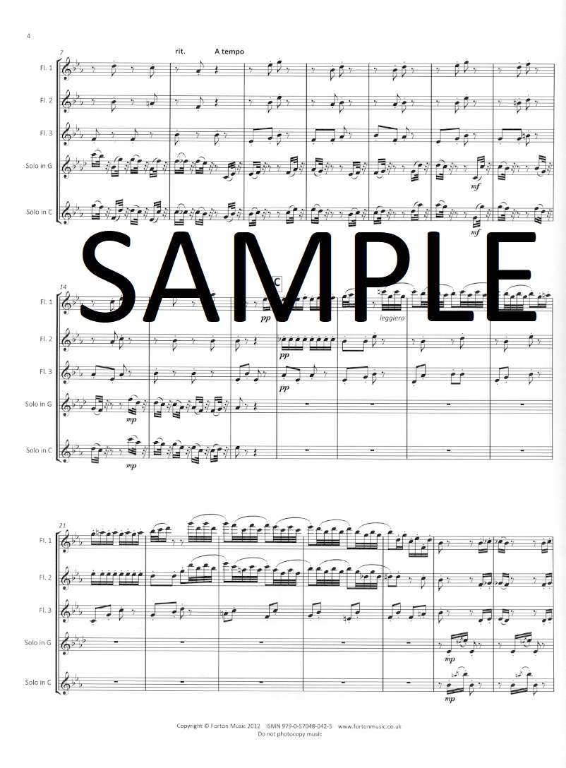 Buy Show Pieces for Low Flutes Online at $21.95 - Flute World