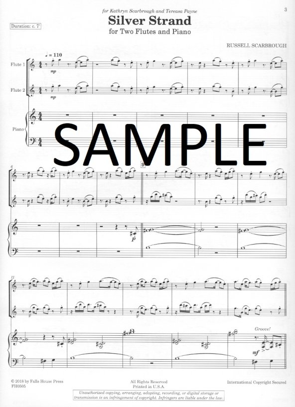 Buy Silver Strand Online at $21.99 - Flute World