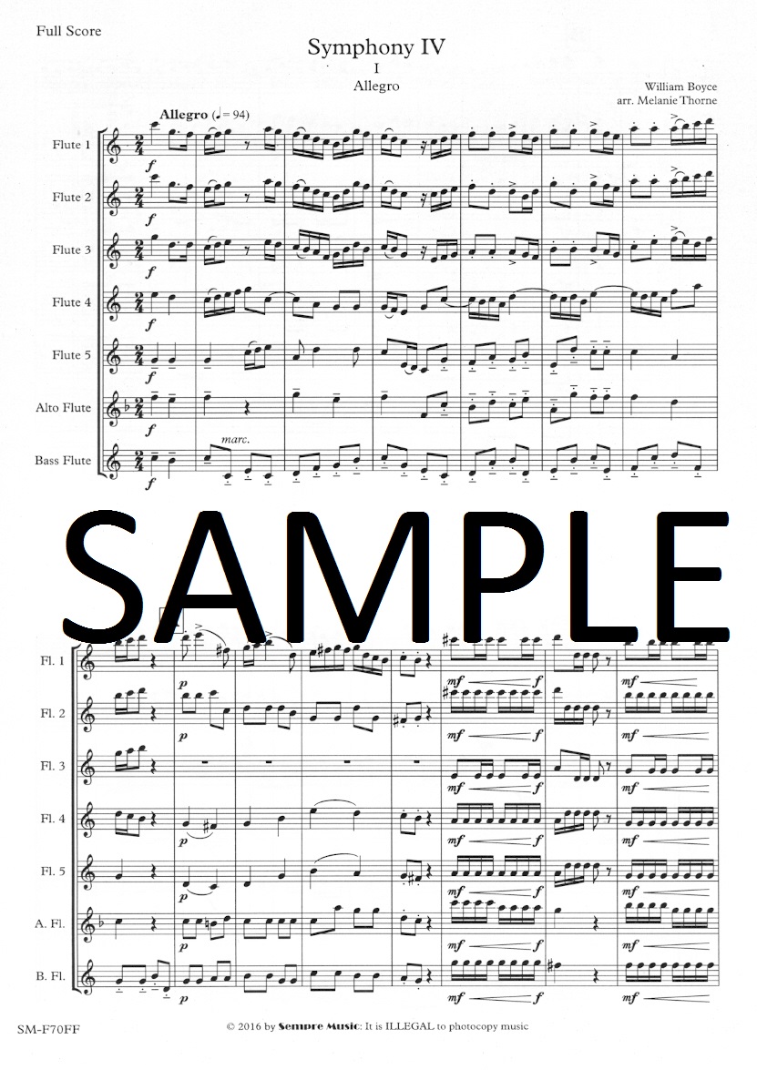 Buy Symphony IV Online at $35 - Flute World