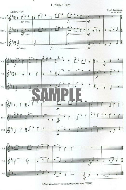 Buy Three Carols Online at $24.95 - Flute World