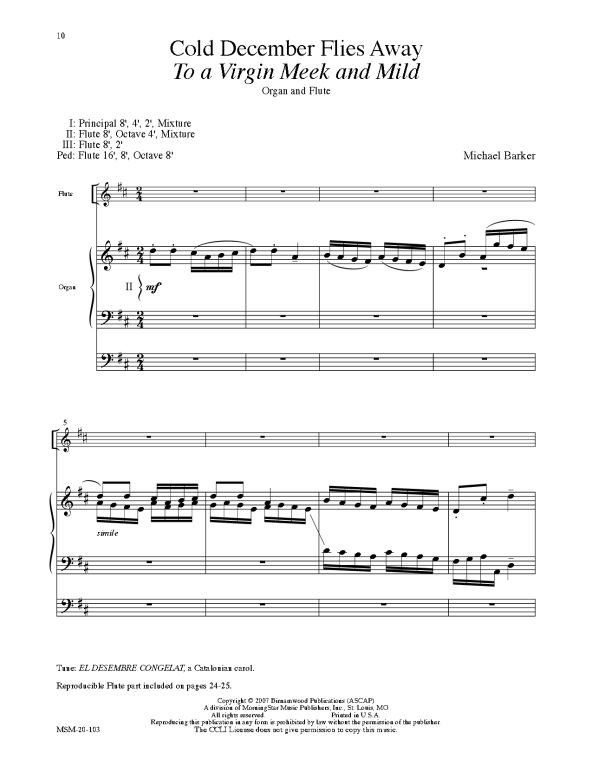 Buy Three Carols Online at $18 - Flute World