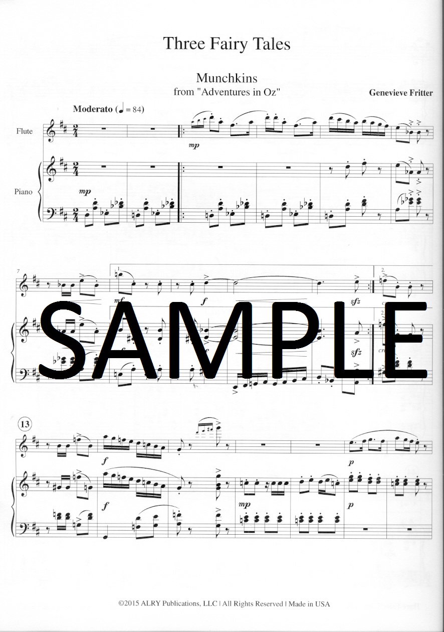 Buy Three Fairy Tales Online at $18 - Flute World
