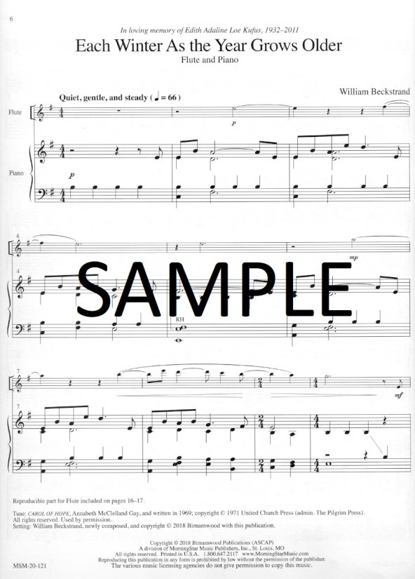 Buy Three Nativity Carols Online at $12 - Flute World