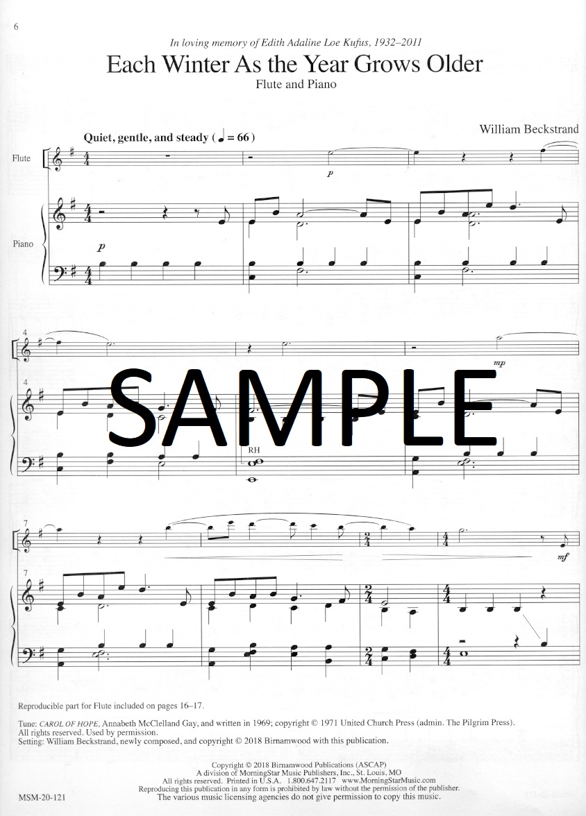 Buy Three Nativity Carols Online at $12 - Flute World