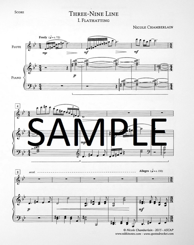 Buy Three-Nine Line Online at $20 - Flute World