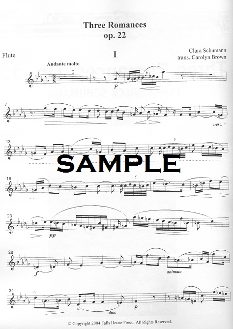 Buy Three Romances Op22 Online at $19.99 - Flute World