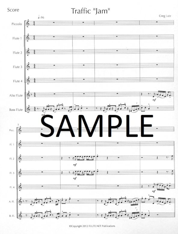 Buy Traffic Jam Online at $22 - Flute World