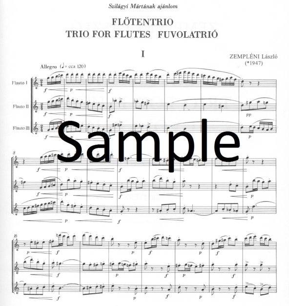 Buy Trio for Flutes Online at $24.99 - Flute World