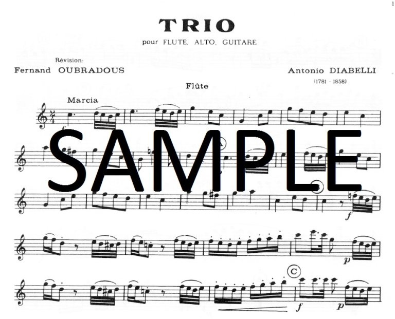 Buy Trio (PARTS ONLY) Online at $32 - Flute World