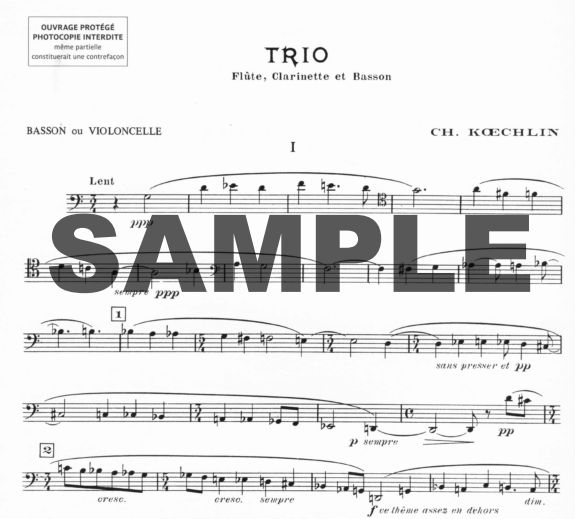 Buy Trio (parts only) Online at $19.99 - Flute World