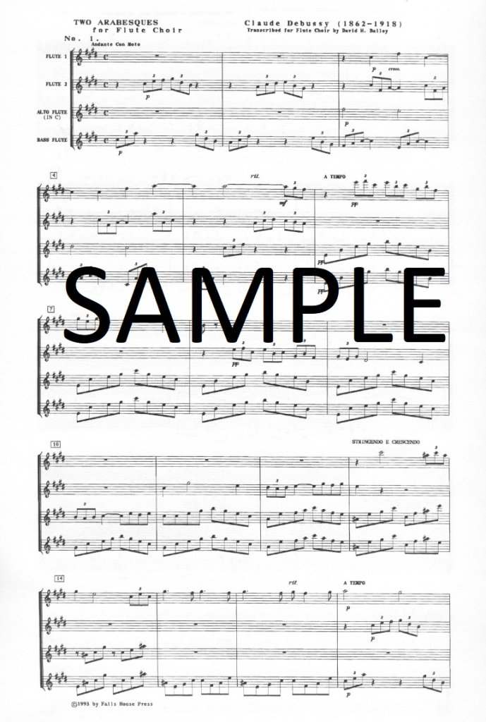 Buy Two Arabesques Online at $21.99 - Flute World