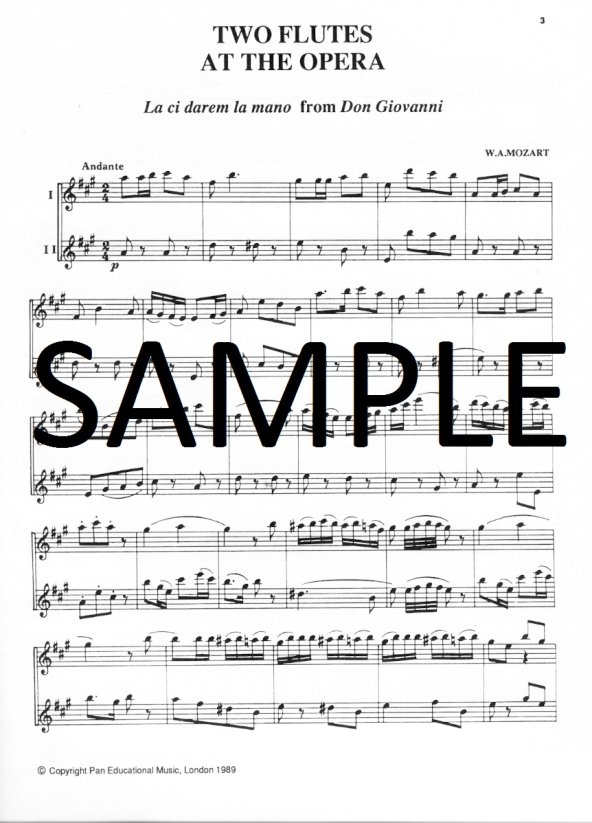 Buy Two Flutes at the Opera (score) Online at $23.95 - Flute World