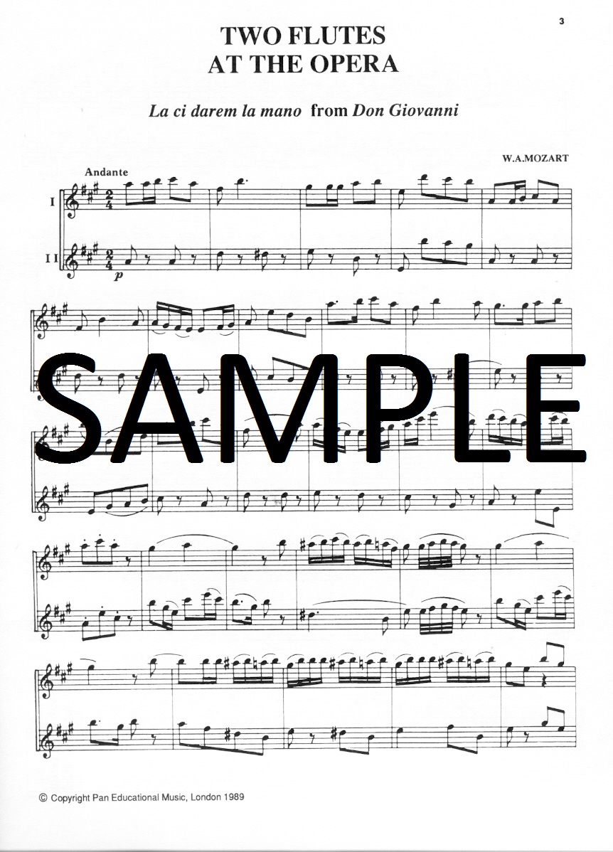 Buy Two Flutes at the Opera (score) Online at $23.95 - Flute World