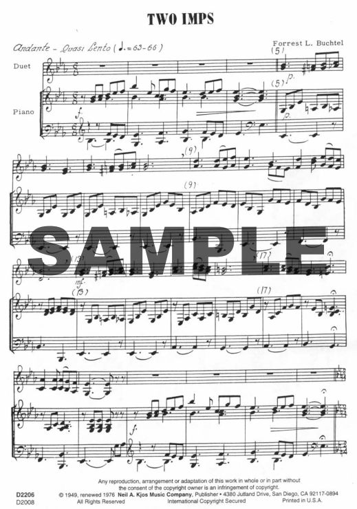 Buy Two Imps Online at $10 - Flute World