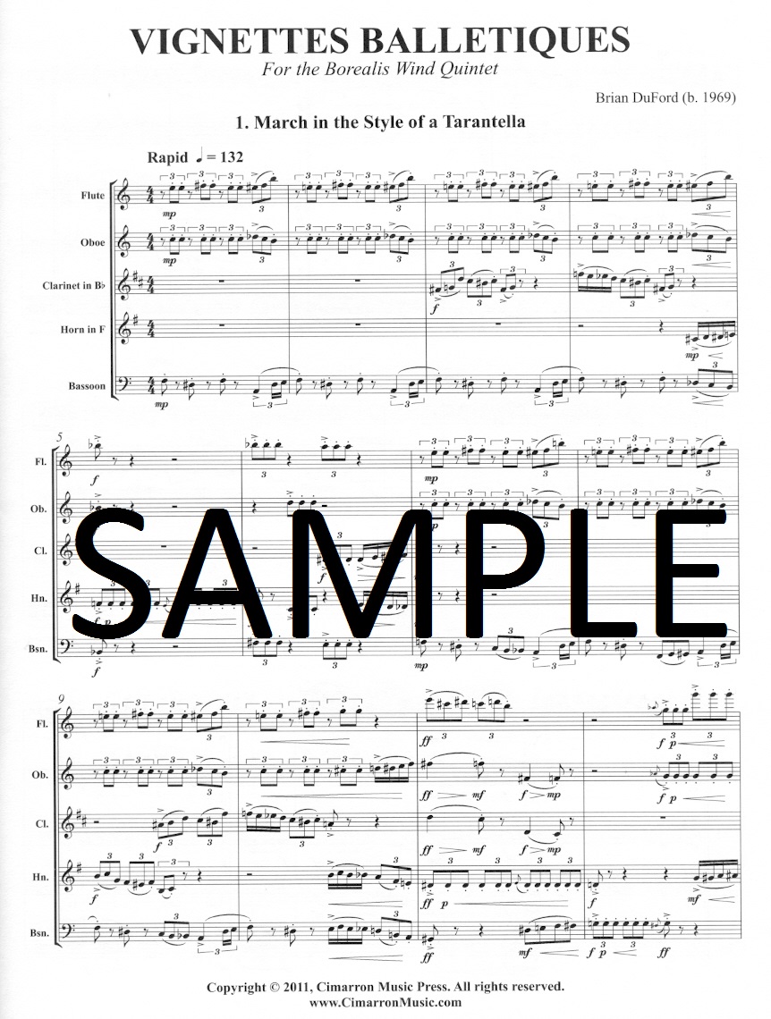 Buy Vignettes Balletiques Online at $25 - Flute World