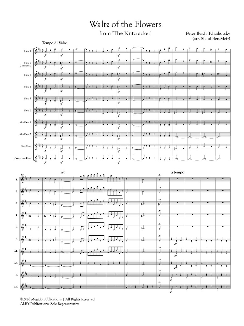 Buy Waltz of the Flowers from The Nutcracker Online at $26 - Flute World