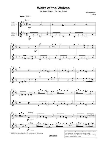 Buy Waltz of the Wolves Online at $13.95 - Flute World