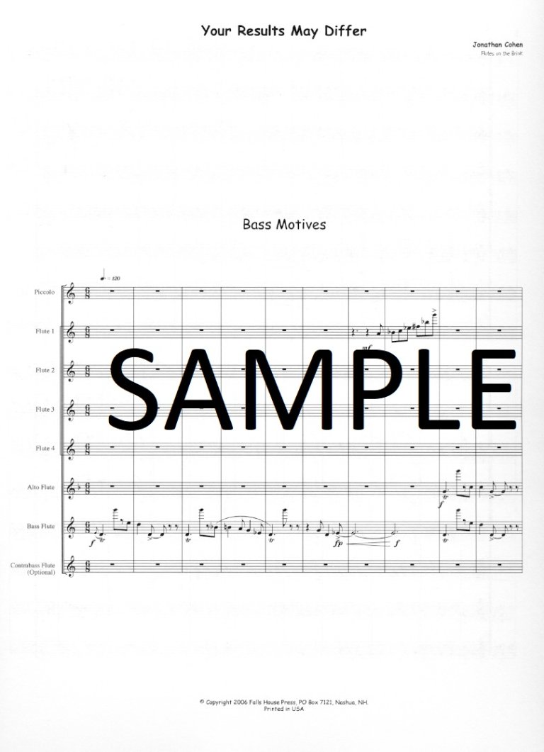 Buy Your Results May Differ Online at $28 - Flute World