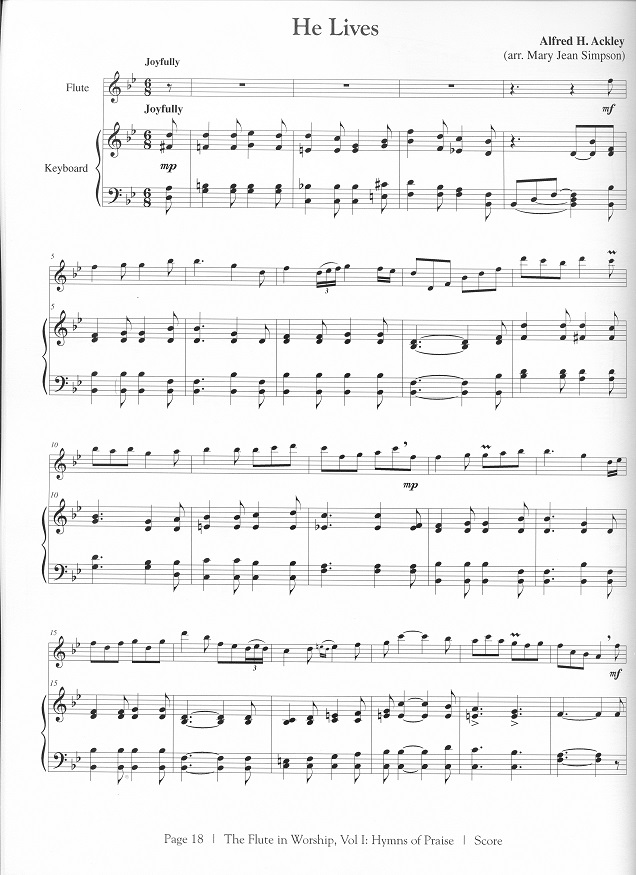 Buy Flute in Worship, The (v.1) Hymns of Praise Online at $25 - Flute World