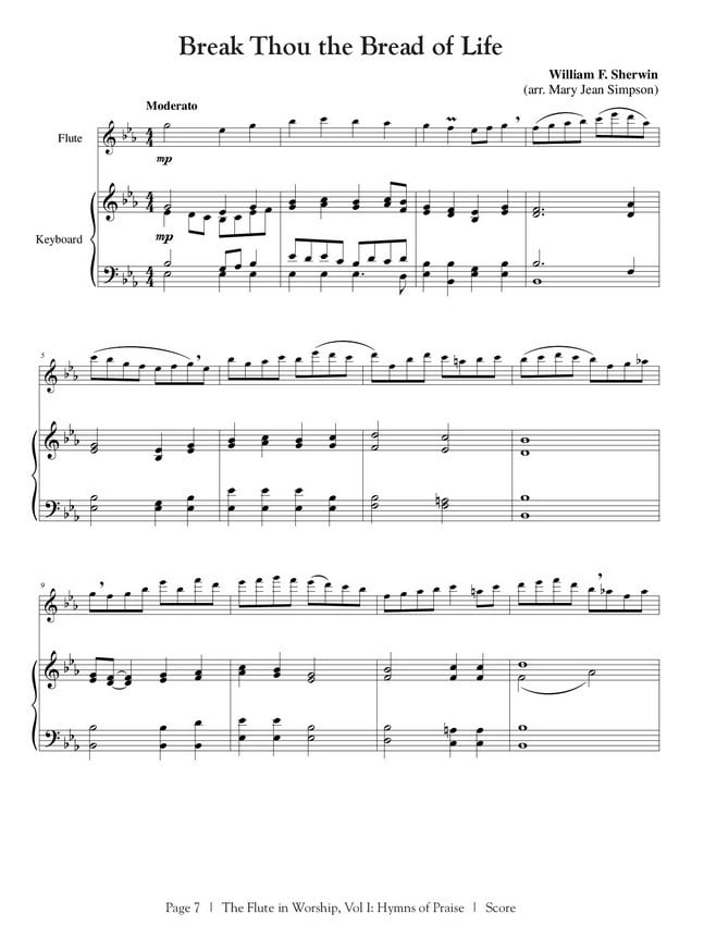 Buy Flute in Worship, The (v.1) Hymns of Praise Online at $25 - Flute World