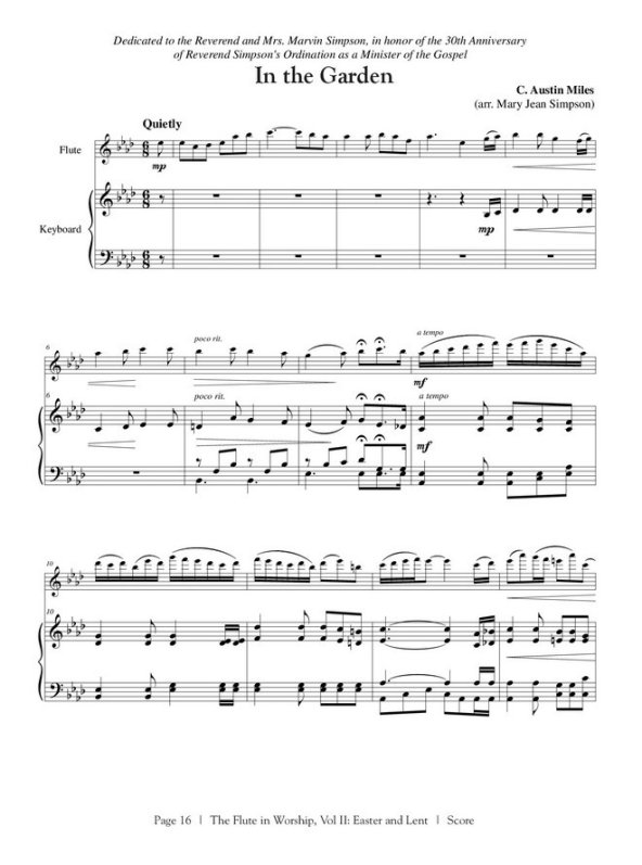 Buy Flute in Worship, The (v.2) Easter and Lent Online at $25 - Flute World