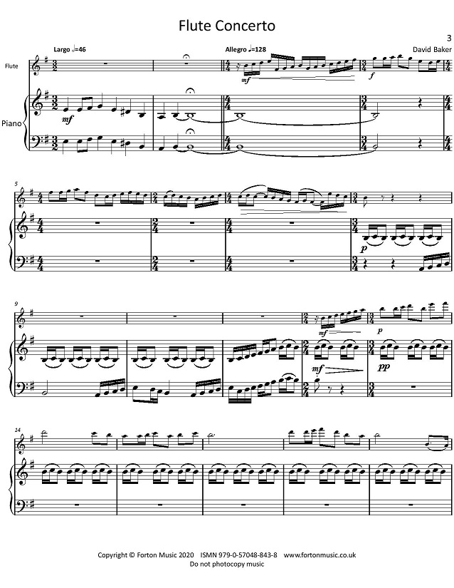 Buy Flute Concerto Online at $24.95 - Flute World