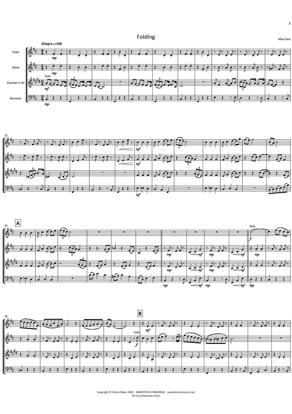 Buy Folding Online at $18.95 - Flute World